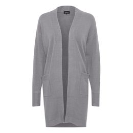 oxmo Knit Cardigan female Grey size XXL