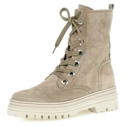 Gabor Lace-Up Ankle Boots female Beige size 36