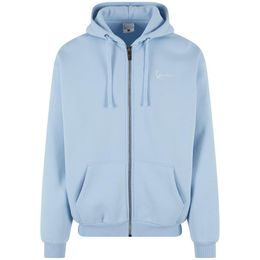 Karl Kani Sweatjacke Herren Gr&ouml;&szlig;e XS hellblau / wei&szlig;