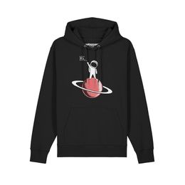 Watapparel Sweatshirt 'Astronaut says Hi' Herren Gr&ouml;&szlig;e XXL mischfarben / schwarz