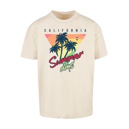 F4NT4STIC T-Shirt 'California Pal Retro' Herren Gr&ouml;&szlig;e XXL sand / hellgelb / tanne / orange / rot