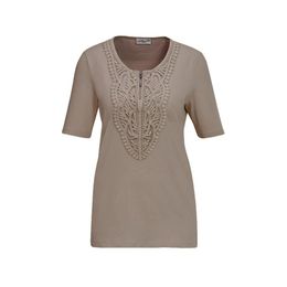 GOLDNER Shirt Damen Gr&ouml;&szlig;e M mokka
