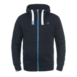 !Solid Zip-Up Hoodie 'SDBenn ' male Blue size S