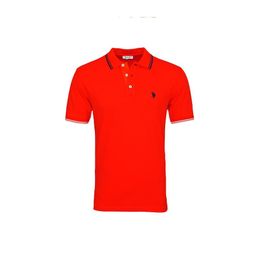 U.S. Polo Assn. Shirt 'Barney' male Red size XXL