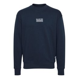 !Solid Sweatshirt 'Rubio' Herren Gr&ouml;&szlig;e M dunkelblau / wei&szlig;