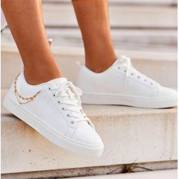 Lascana Damen Sneaker wei&szlig; Gr&ouml;&szlig;e 39