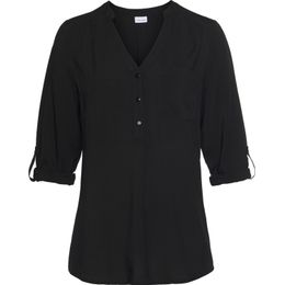 Lascana Damen Schlupfbluse schwarz Gr&ouml;&szlig;e 38