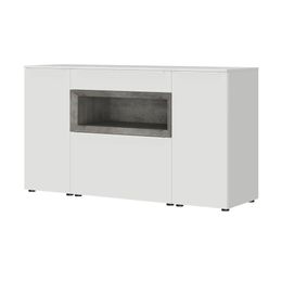 Content Sideboard Case wei&szlig; Ma&szlig;e (cm): B: 161 H: 90 T: 49.0 &raquo; M&ouml;bel Kraft