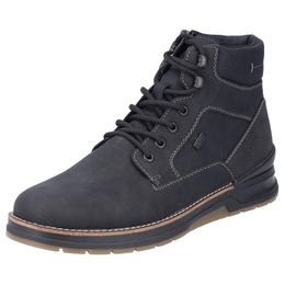 Rieker Winterboots, Winterstiefelette, Schn&uuml;rboots mit TEX-Membran schwarz 41 41 Schn&uuml;rboots mit weich gepolstertem Schaftrand