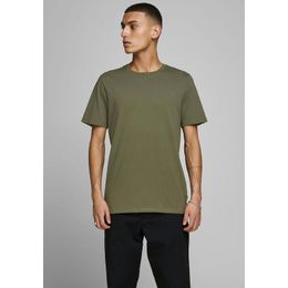 Jack & Jones Jack & Jones Herren Rundhalsshirt &raquo;JJEORGANIC BASIC TEE SS O-NECK NOOS&laquo; gr&uuml;n XS