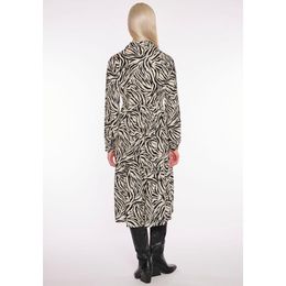 Haily's HAILY&rsquo;S Maxikleid &raquo;MD V DR Mi44ri&laquo; Sommerkleid, mit Volant 7130 beige zebra XL (42) - N-Gr N-Gr XL (42) Perfekt f&uuml;r hei&szlig;e Tage: Maxikleid aus...