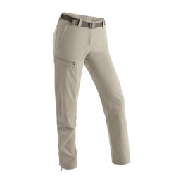 Maier Sports Damen Funktionshose &raquo;Inara slim&laquo; Herren Wanderhose, atmungsaktive Outdoor-Hose, 4 Taschen, Slim Fit 48, Normalgr&ouml;&szlig;en