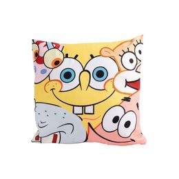 Spongebob Schwammkopf Kissen - Alllover - 30 x 30cm in Mehrfarbig | Gr.: onesize