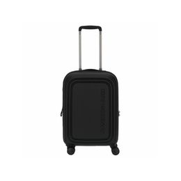 Mandarina Duck Logoduck+ - 4-Rollen-Kabinentrolley 55 cm S erw. (silver) in schwarz | Gr.: onesize