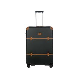 Bric'S BRIC`s Bellagio - 4-Rollen-Trolley L 76 cm erw. (eucalyptus) in black/tan | Gr.: onesize