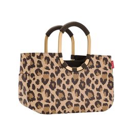 Reisenthel loopshopper M / Shopper 40 cm (teddy leo olive) in frame leo macchiato | Gr.: onesize