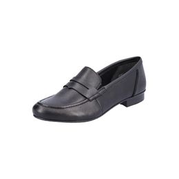 Rieker Mokassin Slipper in Schwarz | Gr.: 42