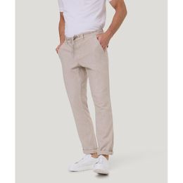 Pioneer Authentic Jeans Herren Leinenhose &raquo;ESRA Leinen&laquo; mit Tunnelzug beige 30, L&auml;nge 34
