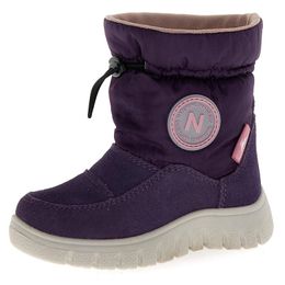 Naturino Jungen Winterstiefel &raquo;VARNA 2 WP&laquo; Snowboots, Winterschuh mit Wollfutter, Gr&ouml;&szlig;enschablone zum Download lila 33