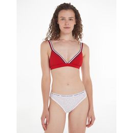 Tommy Hilfiger Swimwear Triangel-Bikini-Top &raquo;TRIANGLE RP&laquo; mit Rippenstruktur Primary Red S (36) - N-Gr N-Gr S (36) Triangel-Bikini-Top von TOMMY...