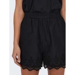 Only Damen Only Shorts &raquo;ONLLOU EMB LOOSE SHORTS PTM&laquo; schwarz XS (34), N-Gr