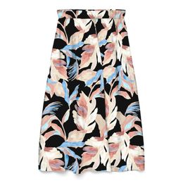 V&eacute;ro Moda VERO MODA Maxirock &raquo;VMJOSIE 7/8 SKIRT WVN GA&laquo; Black AOP:Myra XL (42) XL (42) Langer Rock von Vero Moda