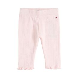 Tommy Hilfiger Jungen Leggings &raquo;ESSENTIAL POINTELLE LEGGING&laquo; mit s&uuml;&szlig;em Muster rosa 92, N-Gr