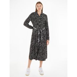 Tommy Jeans Blusenkleid &raquo;TJW DITSY BELTED MIDI DRESS EXT&laquo; mit Musterung Ditsy_Daisy_Aop L (40) - N-Gr N-Gr L (40) Perfekt f&uuml;r den Sommer: leichtes...
