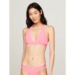 Tommy Hilfiger Swimwear Triangel-Bikini-Top &raquo;TRIANGLE FIXED RP&laquo; mit Logoschriftzug Botanical Pink XS (34) - N-Gr N-Gr XS (34) Triangel-Bikini-Top...