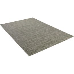 Teppich Theko "Kapstadt uni" Gr. 3, gr&uuml;n (hellgr&uuml;n), B:120cm H:5mm L:180cm, Wolle, Teppiche, Teppich, Flachgewebe, ideal im Wohnzimmer & Schlafzimmer