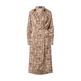 AX Paris Kleid Damen Gr&ouml;&szlig;e 42 hellbeige / braun Winterkleid