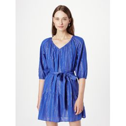 GAP Kleid Damen Gr&ouml;&szlig;e 38 saphir / taubenblau / silbergrau Winterkleid