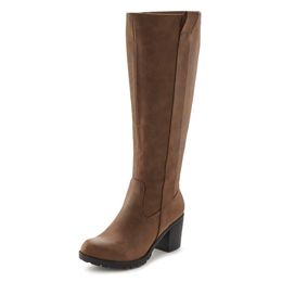 Lascana Stiefel Damen Gr&ouml;&szlig;e 42 braun Winterschuhe