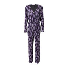Freebird Icons Jumpsuit 'Jinn' Damen Gr&ouml;&szlig;e S aubergine / pflaume / wei&szlig;