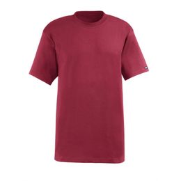 Kumpf Herren Shirt mittelgrau + weinrot, Gr&ouml;&szlig;e 8