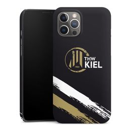 DeinDesign iPhone 12 Pro Max Handy Premium Case Smartphone Handyh&uuml;lle Schutzh&uuml;lle matt Logo Handball Thw Kiel Premium Case