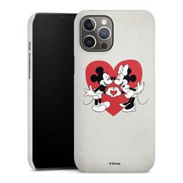 DeinDesign iPhone 12 Pro Max Handy Premium Case Smartphone Handyh&uuml;lle Schutzh&uuml;lle matt Disney Heart Premium Case