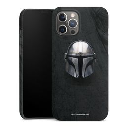 DeinDesign iPhone 12 Pro Max Handy Premium Case Smartphone Handyh&uuml;lle Schutzh&uuml;lle matt Star Wars Official Licensed Product The Mandalorian Premium Case