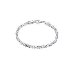Kuzzoi Armband Herren Gr&ouml;&szlig;e 19 silber