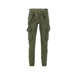 Alpha Industries Cargo Pants male Green size 38
