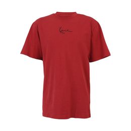 Karl Kani T-Shirt 'Essential' Herren Gr&ouml;&szlig;e XL dunkelrot / schwarz