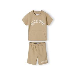 MINOTI Set Jungen Gr&ouml;&szlig;e 92/96 beige / hellbeige