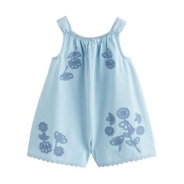 next Dungarees girl Blue size 12-18 mths