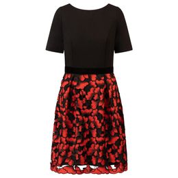 Kraimod Cocktailkleid Damen Gr&ouml;&szlig;e 42 rot / schwarz