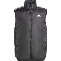 Adidas Essentiell 3s Outdoorweste Herren, schwarz, Gr&ouml;&szlig;e: S