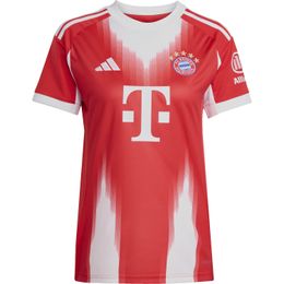 Adidas Fc Bayern M&uuml;nchen 25-26 Heim Teamtrikot Damen, rot, Gr&ouml;&szlig;e: XS