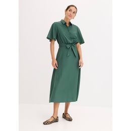 bonprix Blusenkleid, gr&uuml;n