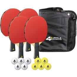 Tischtennisschl&auml;ger Joola "Tischtennis-Set Quattro", bunt, Tischtennisschl&auml;gerB:285mm L:260mm T:82mm, B:285mm L:260mm T:82mm