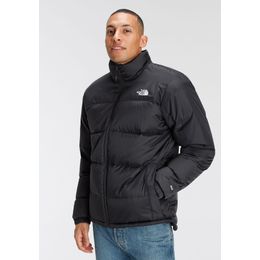 Daunenjacke The North Face "DIABLO", Herren, Gr. XL, schwarz, Obermaterial: 100% Nylon. Futter: 100% Nylon. F&uuml;llung: 90% Daunen, 10% Federn, mit Gummizug, Jacken Daunenjacke, wasserabweisend, winddicht, mit Rei&szlig;verschlusstaschen