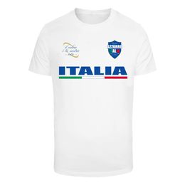 Mister Tee T-Shirt 'Italia' Herren Gr&ouml;&szlig;e XL blau / gr&uuml;n / rot / wei&szlig;
